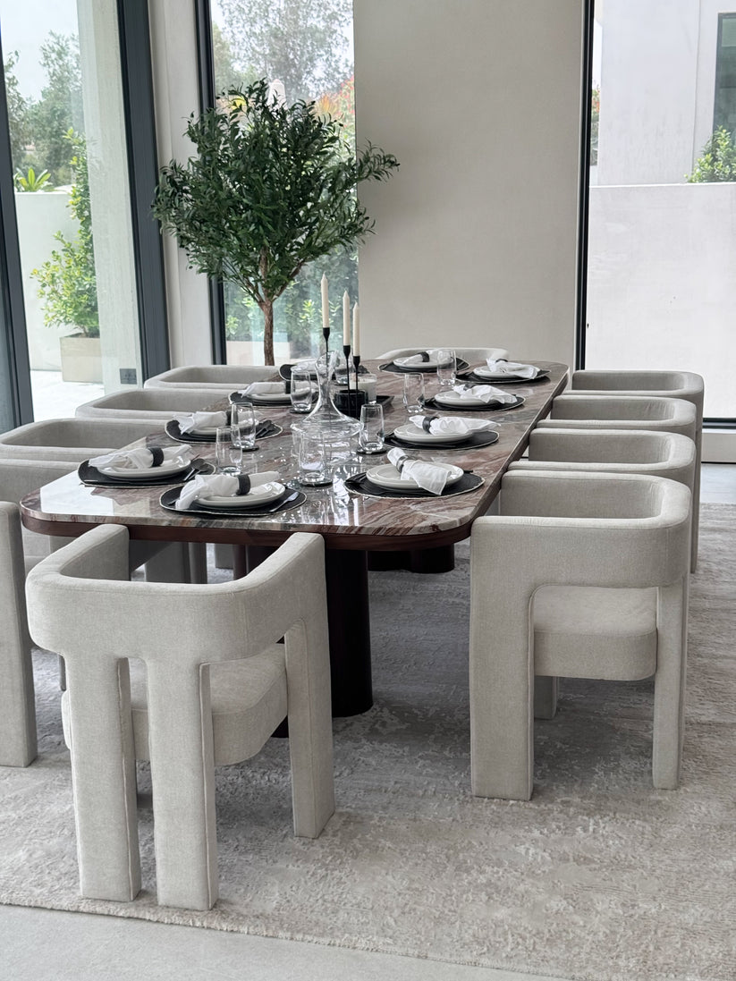 Buy Sienna Dining Table Online in Dubai, UAE - Palm Living